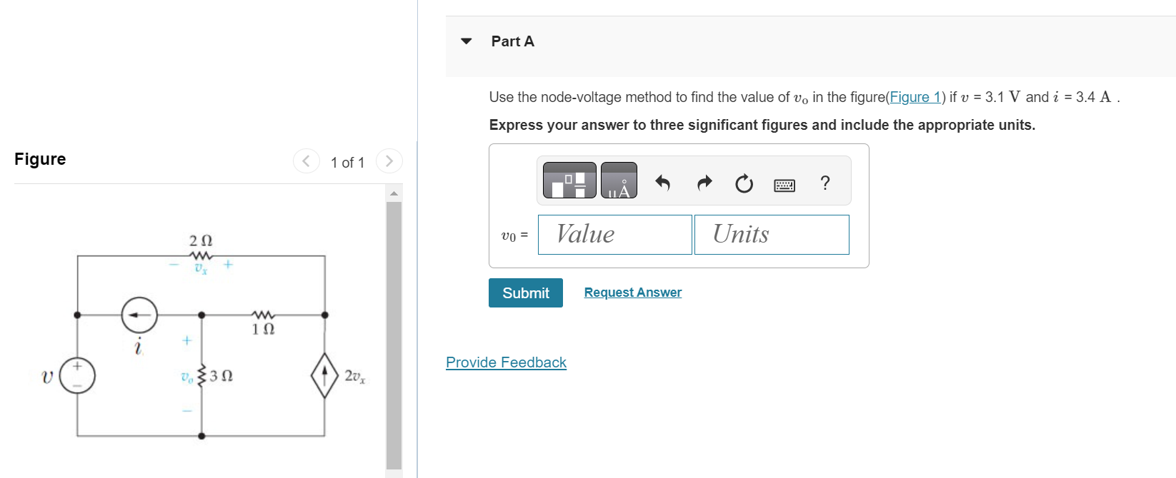 Solved Use the node-voltage method to find the value of v0 | Chegg.com