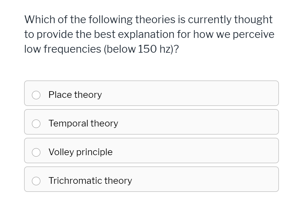 Solved Which of the following theories is currently thought | Chegg.com