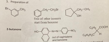 Solved 3. Preparation of free of other isomers start from | Chegg.com