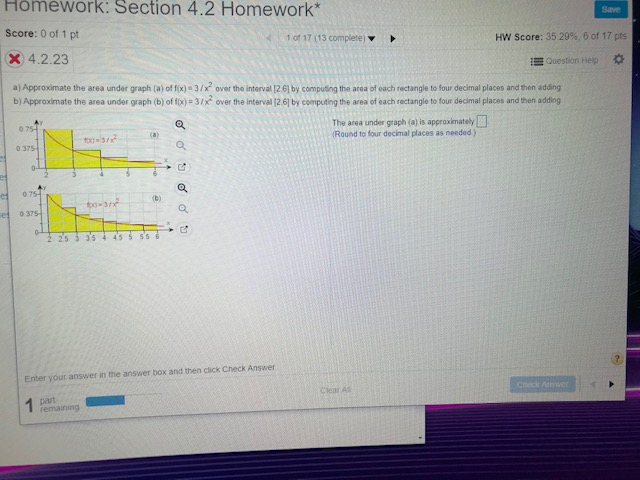 Solved Save Homework Section 4 2 Homework Score 0 Of 1 Pt