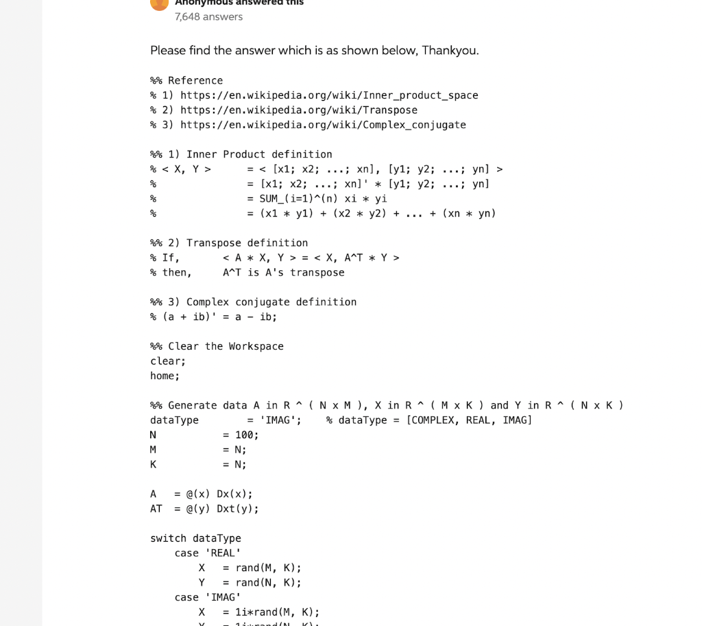 Solved WILL RATE! CANVA QUES Problem: Write a MATLAB | Chegg.com
