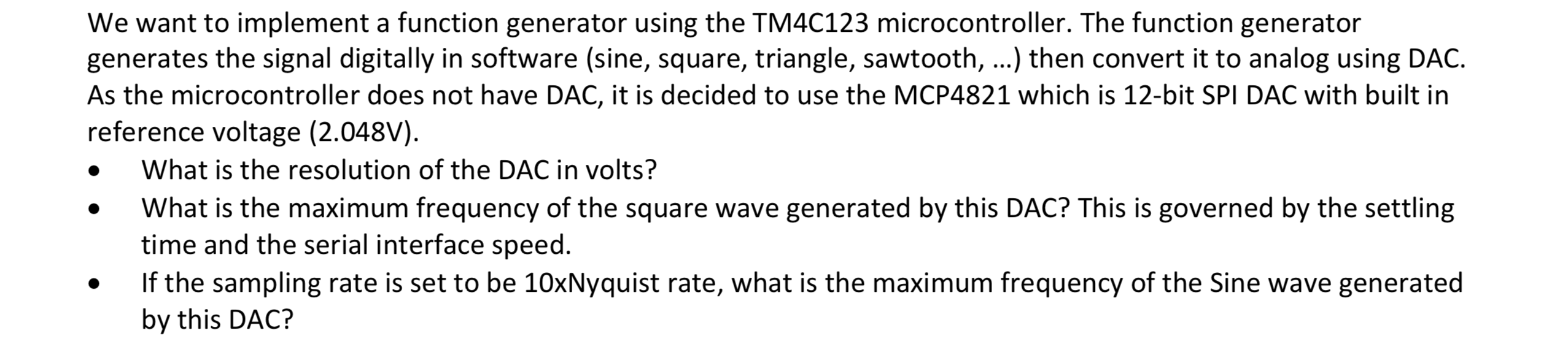 We want to implement a function generator using the | Chegg.com