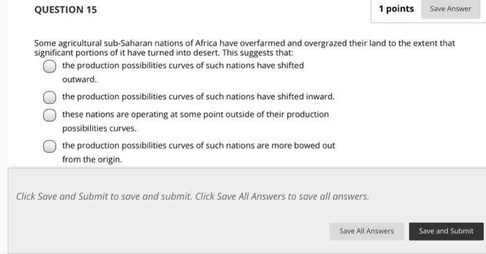 Solved QUESTION 15 1 points Save Answer Some agricultural | Chegg.com