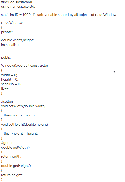 Define a class Hotel that has: Const ID of type int | Chegg.com