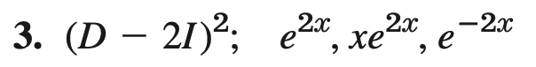 Solved Apply the given operator to the given functions. Show | Chegg.com