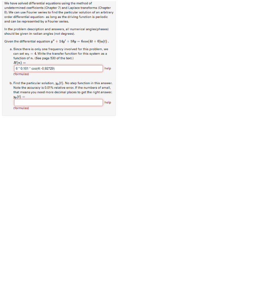 Solved We have solved differential equations using the | Chegg.com Solved We have solved differential equations using the | Chegg.com