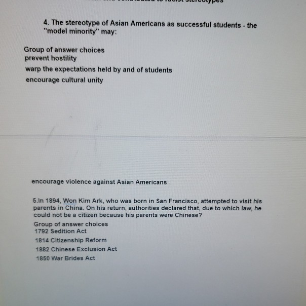 Solved 1.According to the one-drop rule: Group of answer | Chegg.com