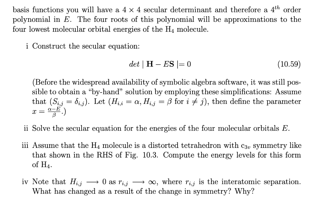read the below paragraph and use the equations below | Chegg.com