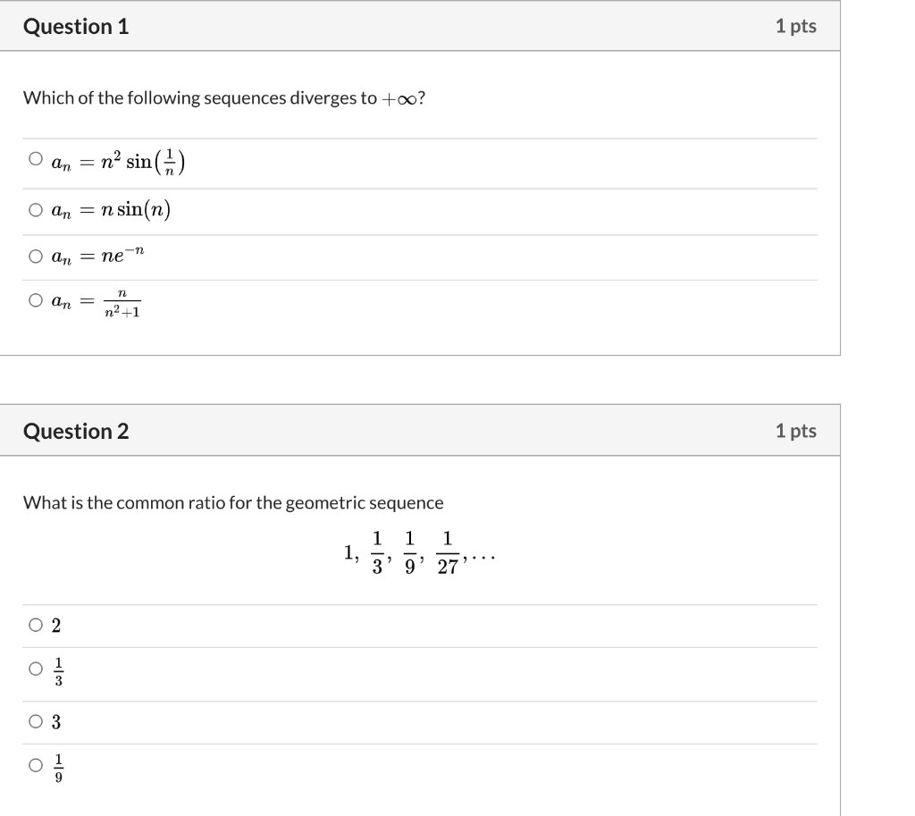 Solved Question 1 1 Pts Which Of The Following Sequences Chegg solved-question-1-1-pts-which-of-the-following-sequences-chegg