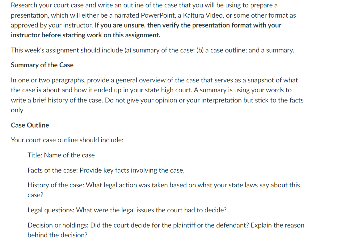 This assignment is comprised of 2 parts, the first of | Chegg.com