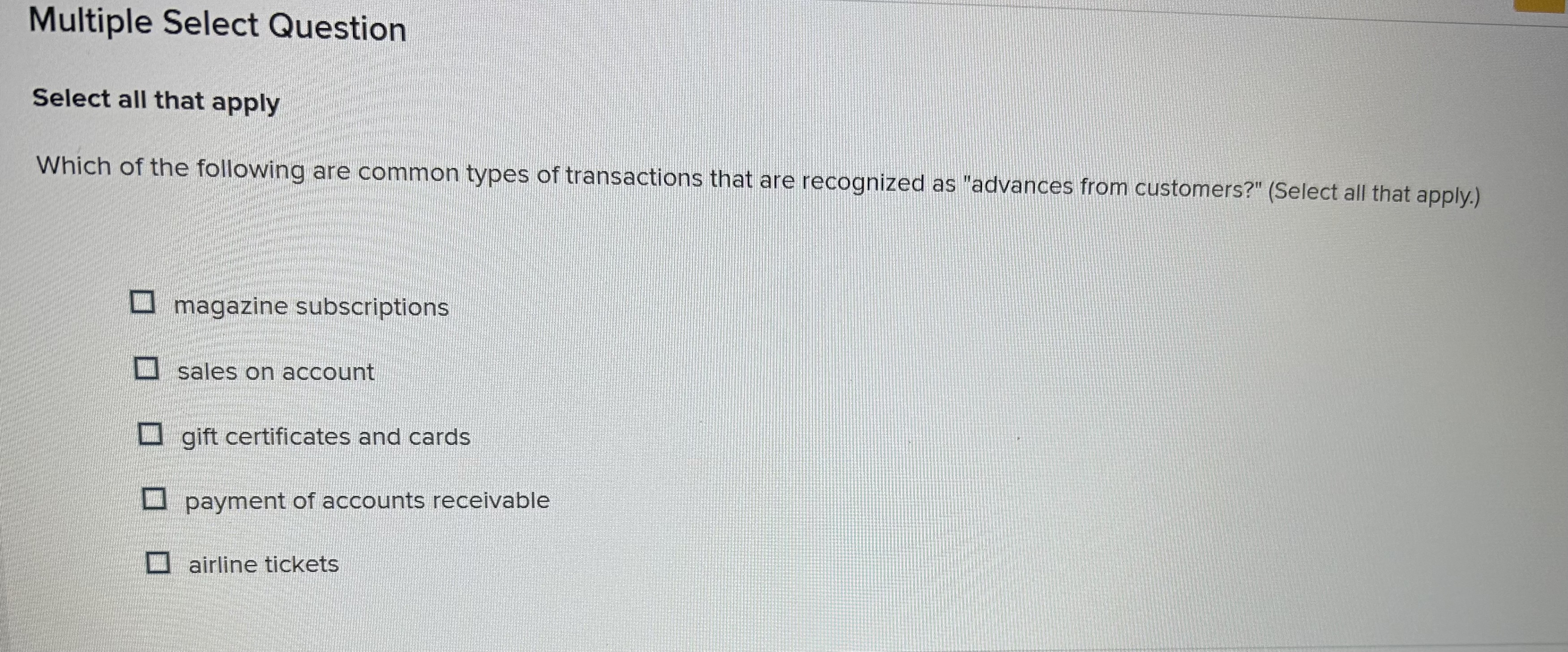 Solved Multiple Select QuestionSelect all that applyWhich of | Chegg.com
