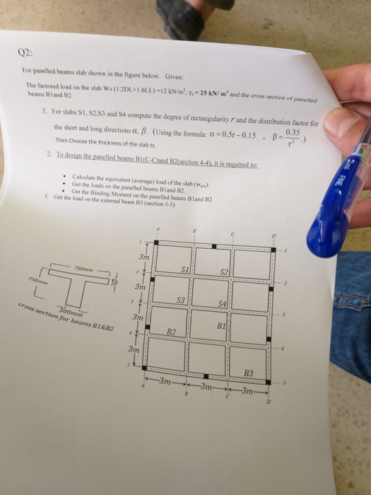 Paneled Beam Slab Design - The Best Picture Of Beam