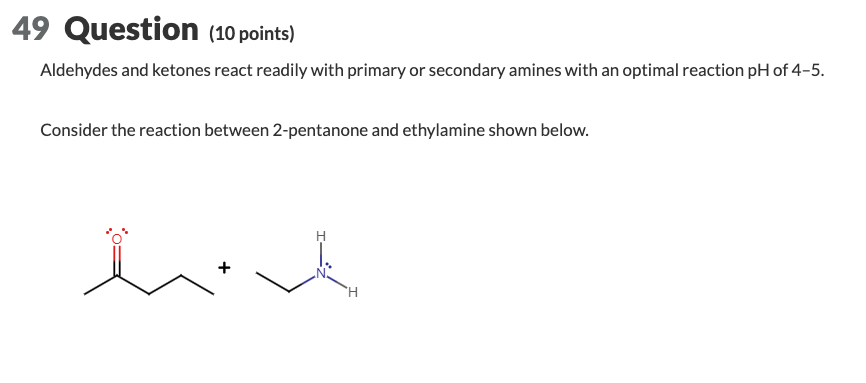 Solved (10 points) Aldehydes and ketones react readily with | Chegg.com