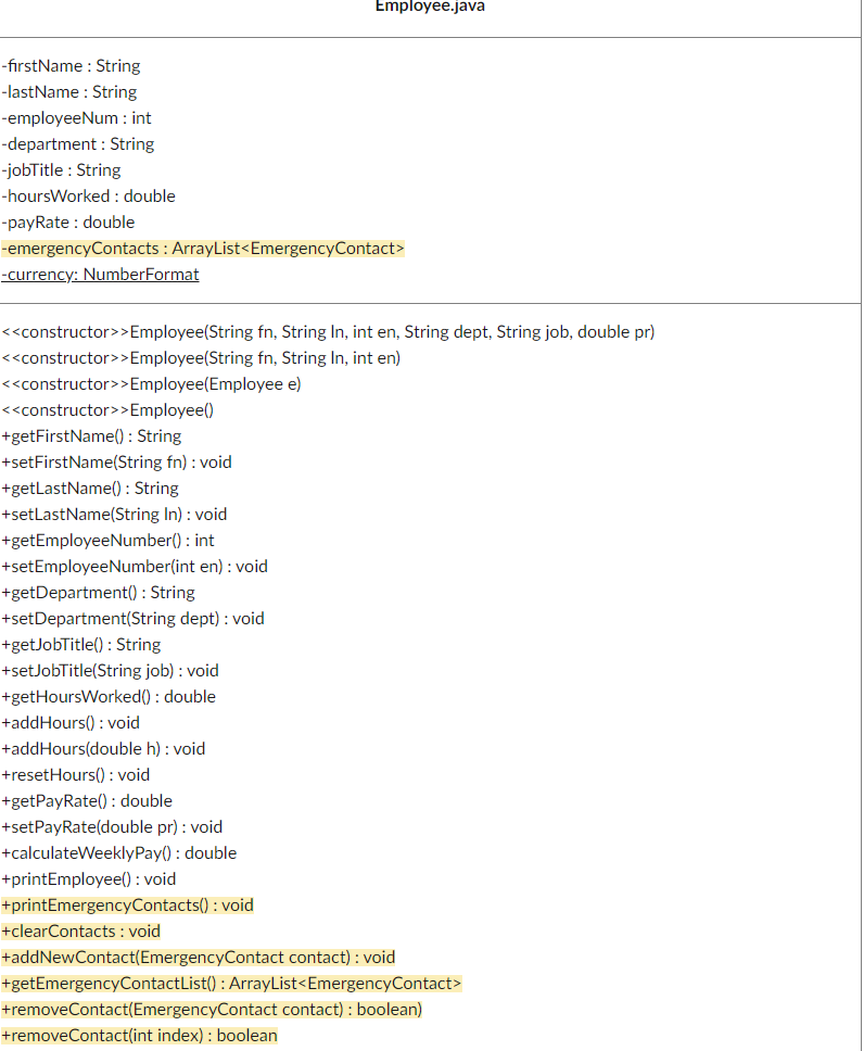 Solved USING JAVA: We will need to do two things here. | Chegg.com