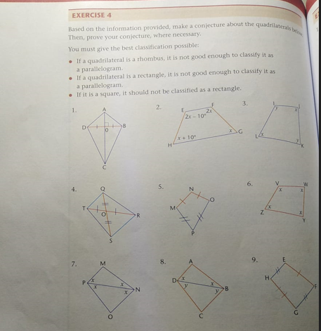 Solved Based on the information provided, make a conjecture | Chegg.com