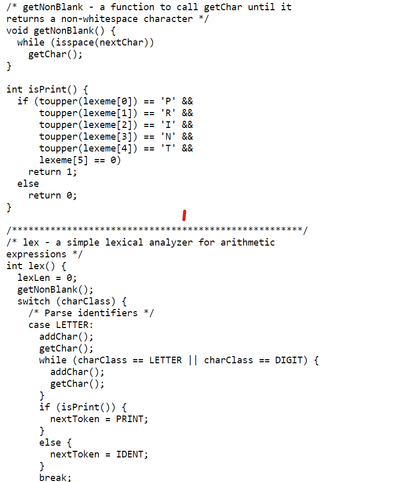 Solved /* lookup - a tunction to lookup operators and | Chegg.com
