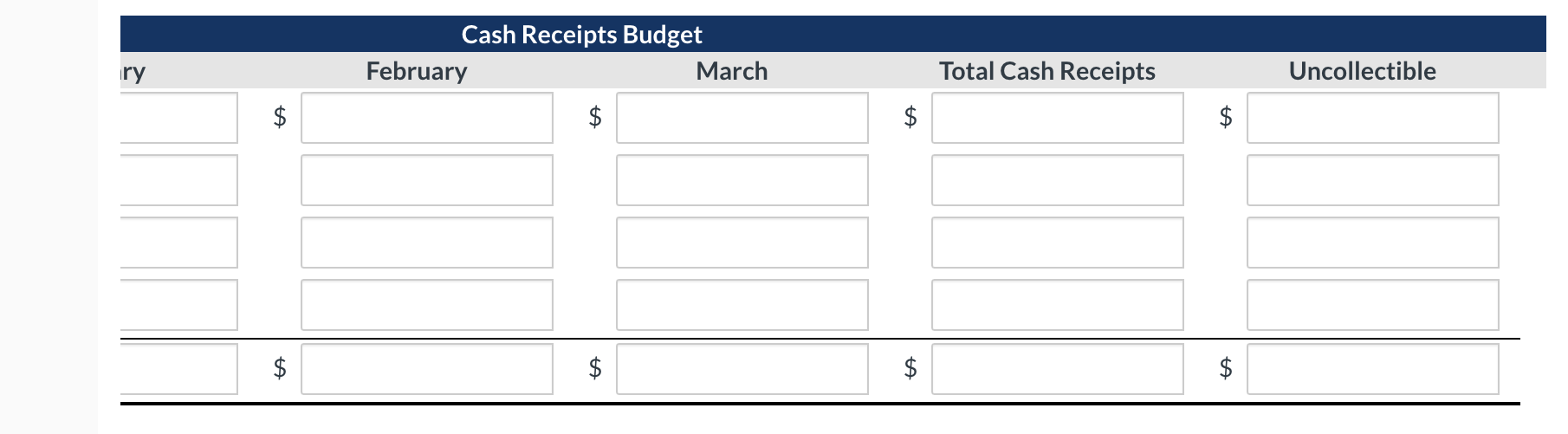 Solved Determine the Net Accounts Receivable at the end of | Chegg.com