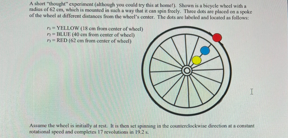 Solved 1. Calculate the angular displacement Δθ in radians. | Chegg.com