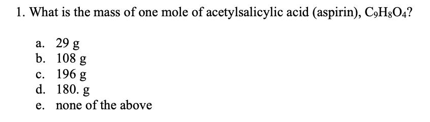 Solved Please explain why the answer is e | Chegg.com