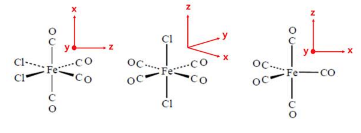 Solved Please draw each of C2 axis, C2', C2'', sigma v, | Chegg.com