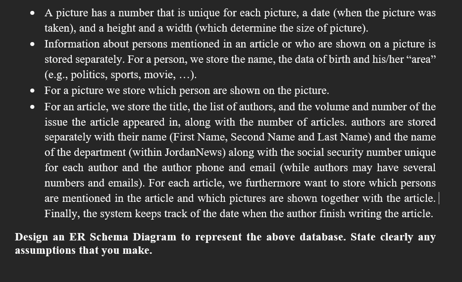 Solved A picture has a number that is unique for each | Chegg.com