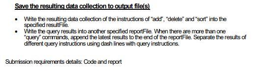 Solved Assessment type: Java application - group project | Chegg.com