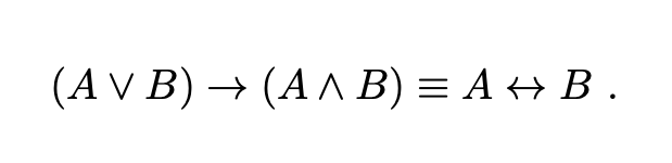 Solved (AVB) + (AAB) = A HB. | Chegg.com