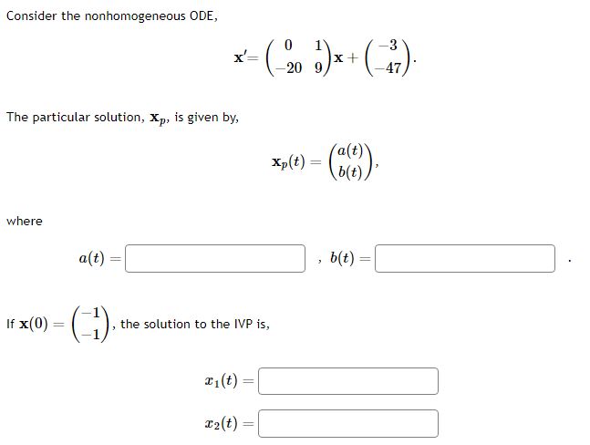 Solved Consideremos la EDO no | Chegg.com