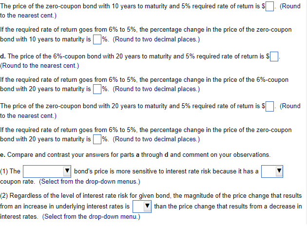 Solved Interest rate risk and bond price changes Apex Corp. | Chegg.com