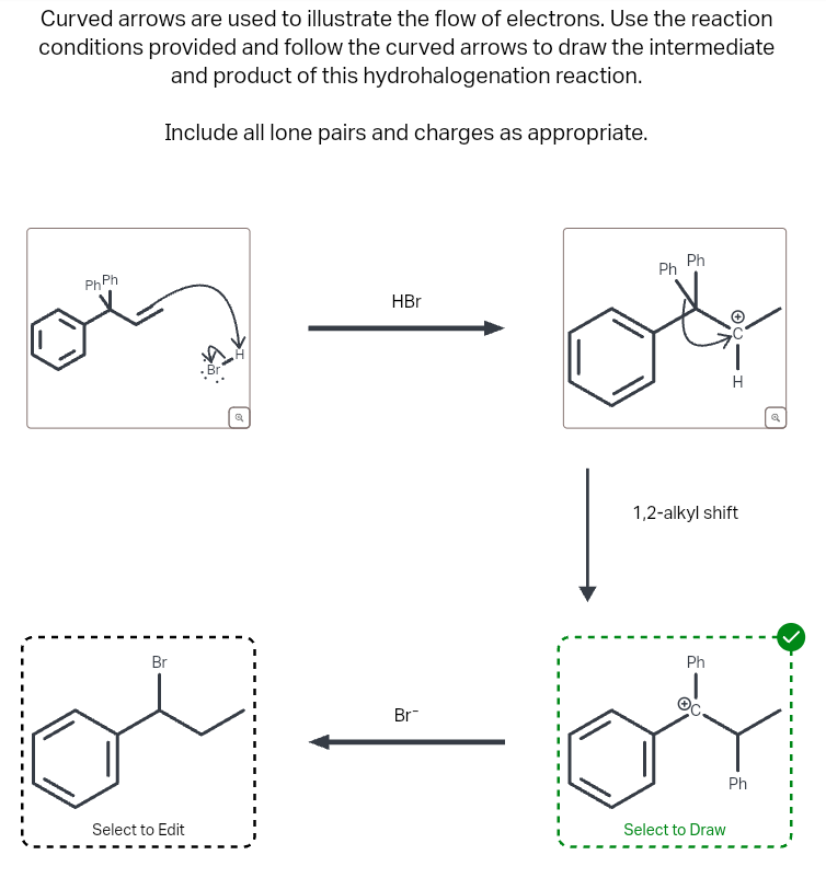 Solved Curved arrows are used to illustrate the flow of | Chegg.com