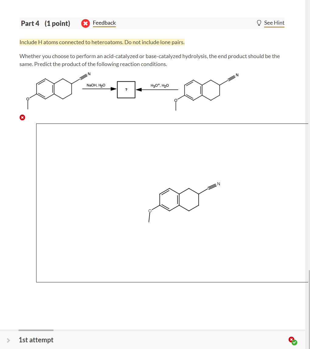 Solved Include H atoms connected to heteroatoms. Do not | Chegg.com