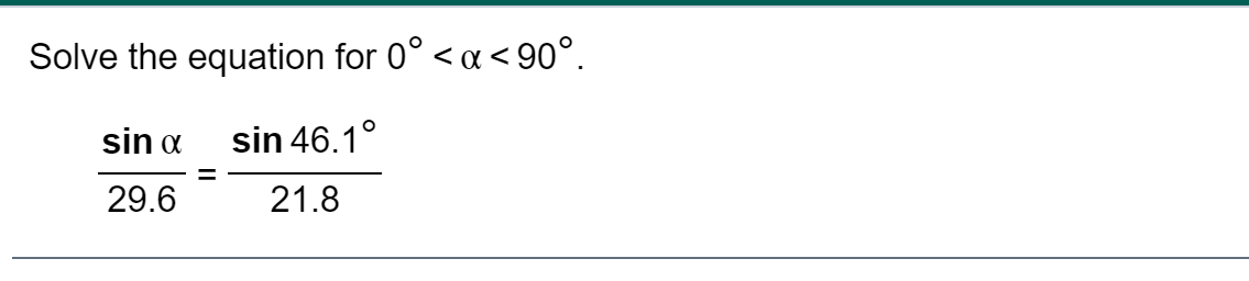 Solved Solve the equation for 0° | Chegg.com