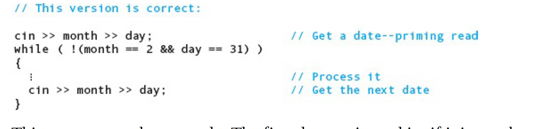 Solved // This version is correct: // Get a date--priming | Chegg.com