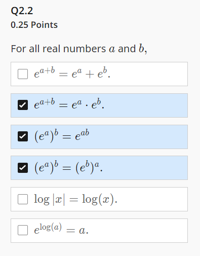 Solved For all real values of x and a x2=∣x∣. (x)2=x. x2=x. | Chegg.com