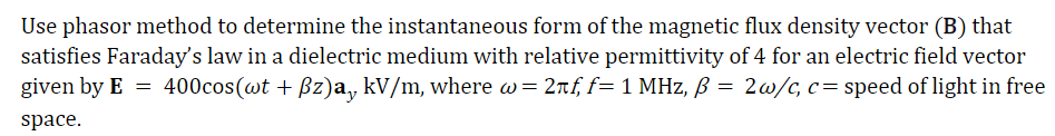 Solved Use phasor method to determine the instantaneous form | Chegg.com