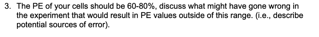 Solved 2. Plating Efficiency Determination: To calculate | Chegg.com