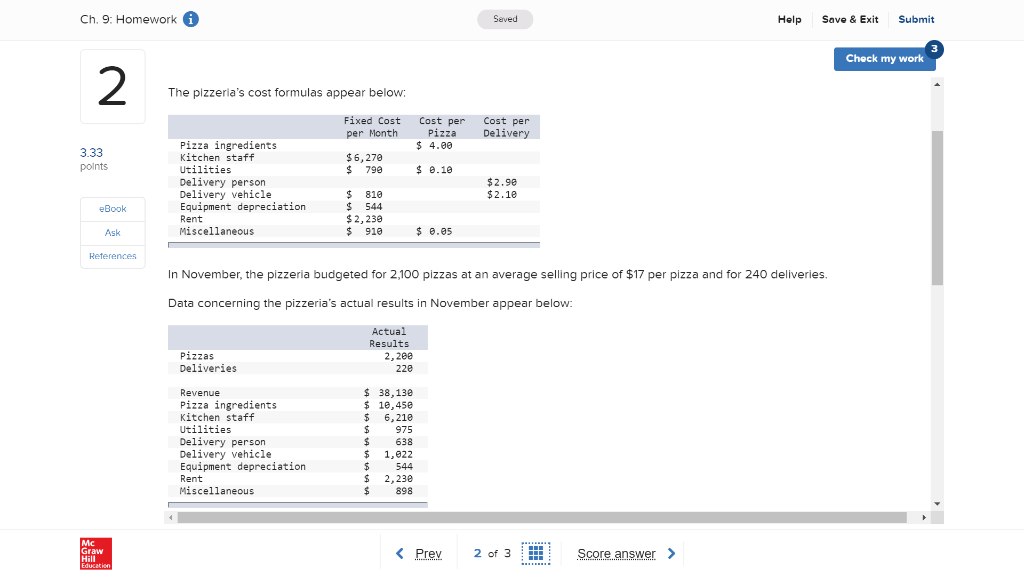 Solved Ch. 9: Homework A Seved Help Save & Exit Submit Check | Chegg.com