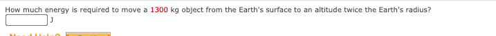 Solved An Artificial Satellite Circles The Earth In A