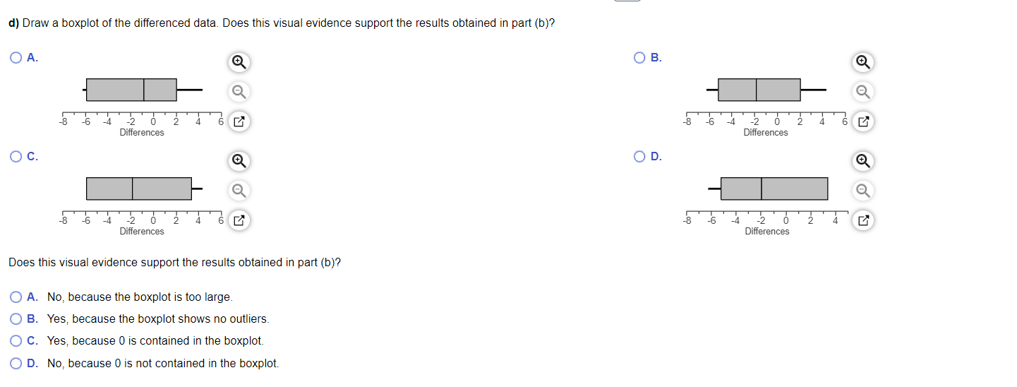 Solved (a) Why are these matched-pairs data? A. Two | Chegg.com