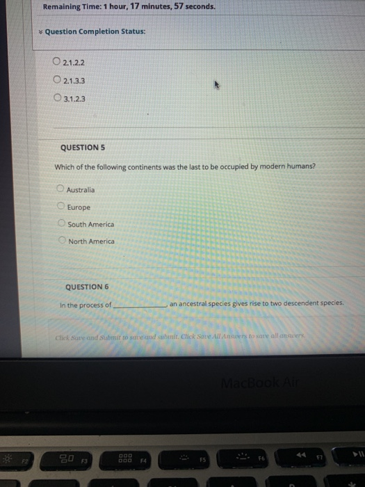 Solved Remaining Time: 1 hour, 17 minutes, 57 seconds. | Chegg.com