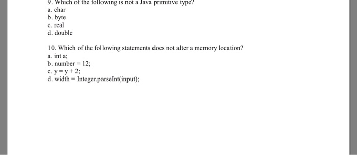 Solved 1 Which Command Compiles The Java Source Code File