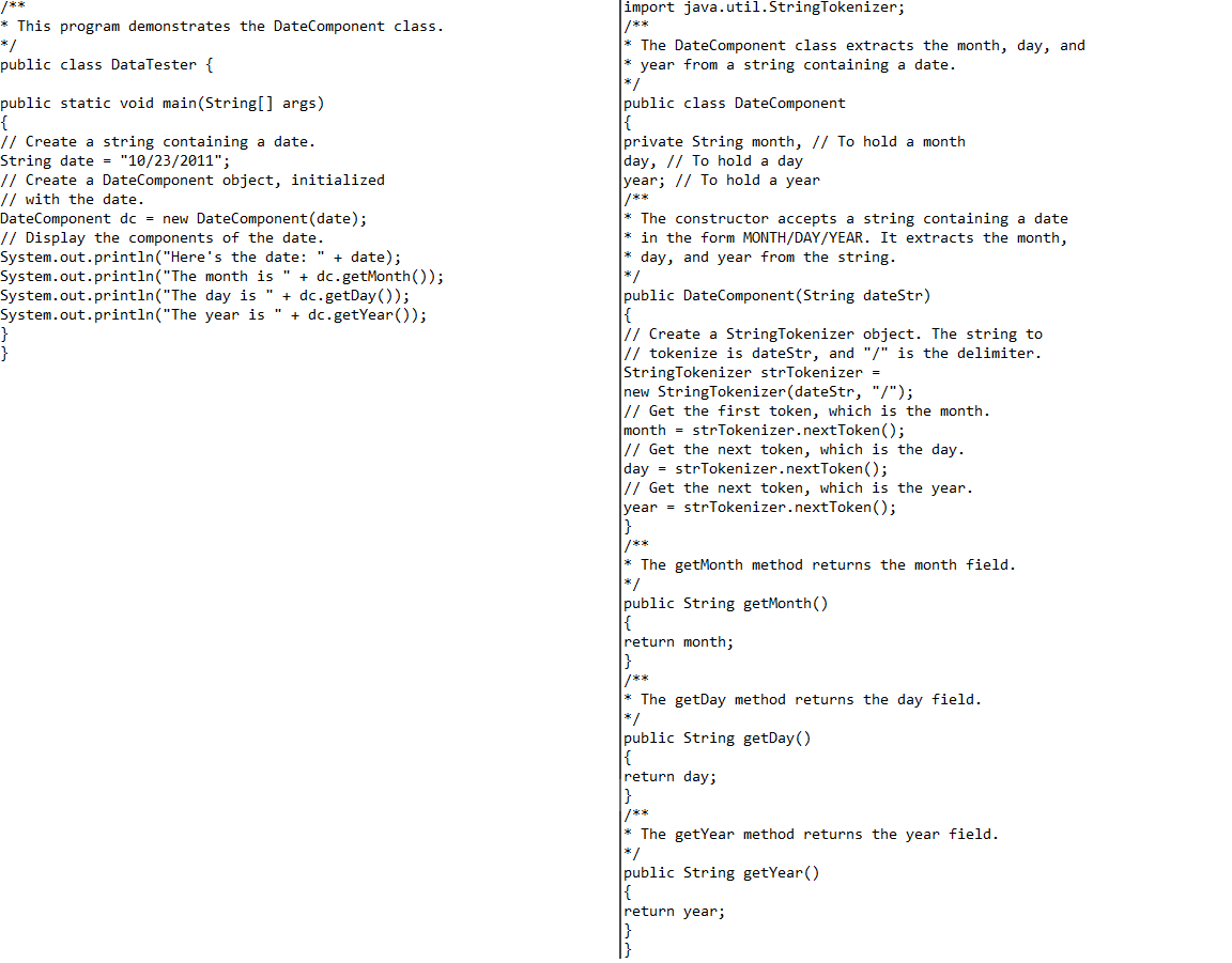 Solved 1. Add an import statement for | Chegg.com