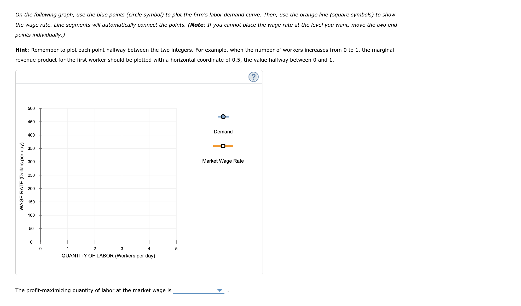 Solved 4. Competitive labor market equilibrium A company | Chegg.com