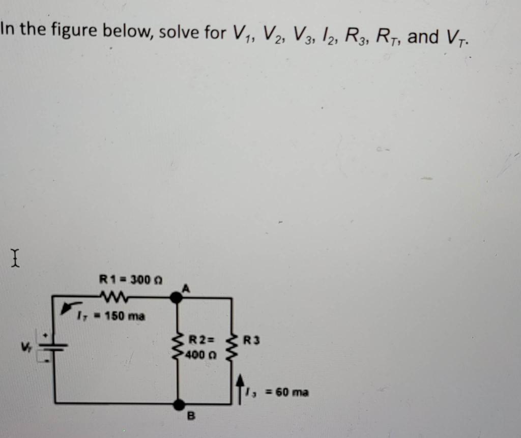 Solved . In the figure below, solve for | Chegg.com