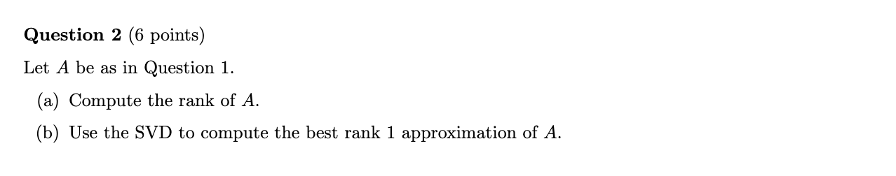 Solved A is a 2 x 3 matrix. First row: [ 3 2 2 ] , second | Chegg.com