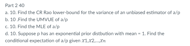 Solved Problem 1. 70 pts. Let x1,x2,...,Xn i.i.d. Gamma with | Chegg.com