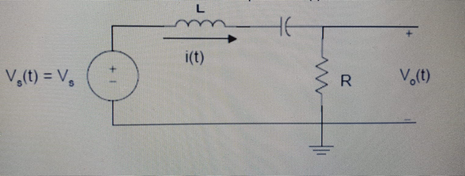 Solved For the series RLC circuit shown in Figure, If L = 10 | Chegg.com