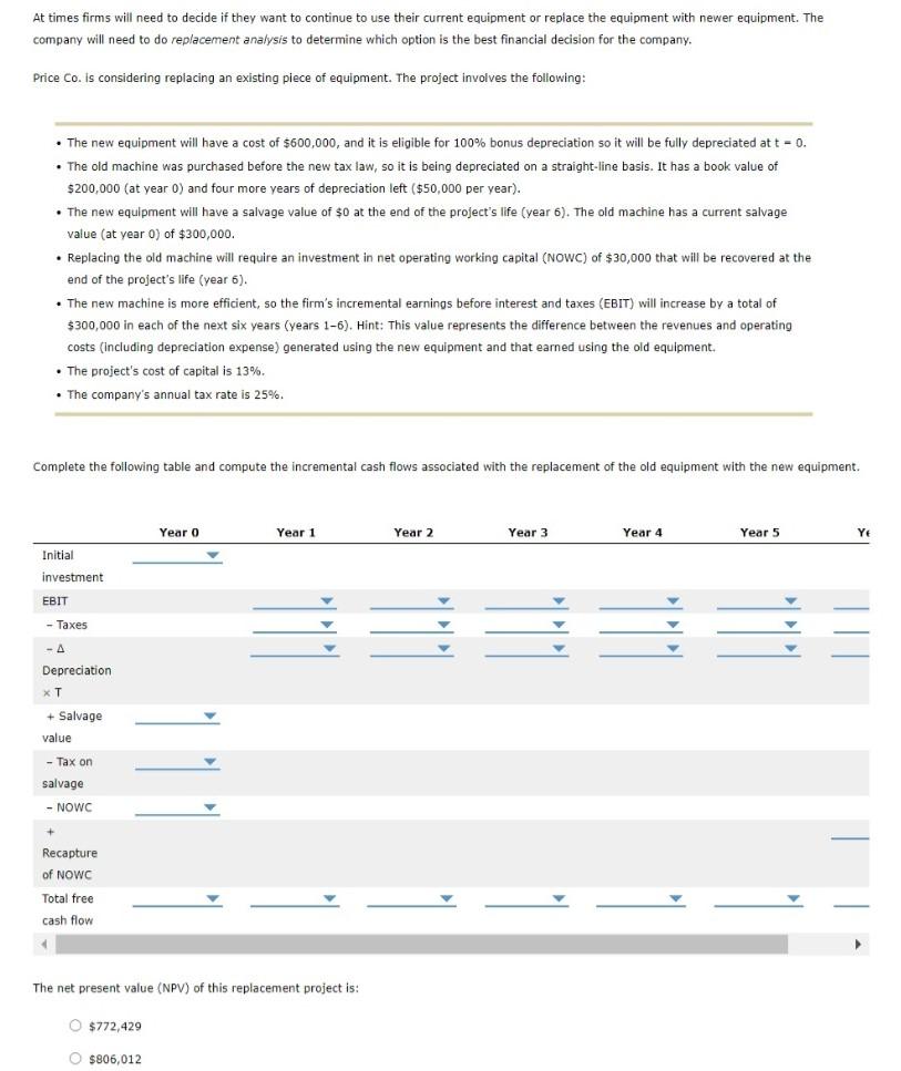 Solved At times firms will need to decide if they want to | Chegg.com