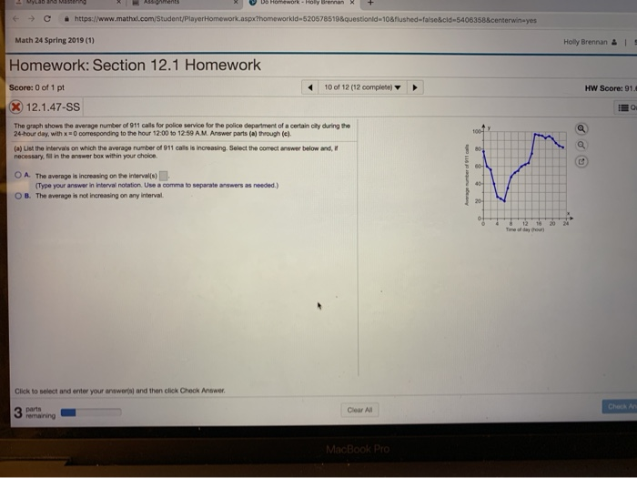 Solved (- → https://www.mathal com Student playerHomework | Chegg.com