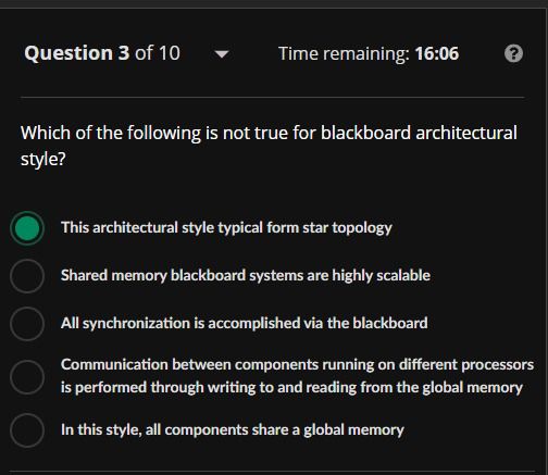 Solved Which of the following is not true for blackboard | Chegg.com